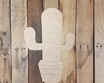 Desert Scene Unfinished Laser Cut Out Wood Shape Craft Supply TRE12 - Etsy