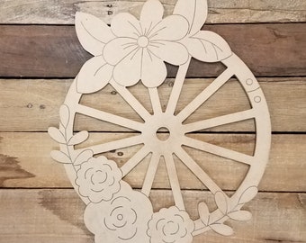 Wagon Wheel Flowers - Etsy