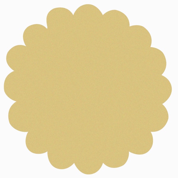 Scalloped Flower - Etsy