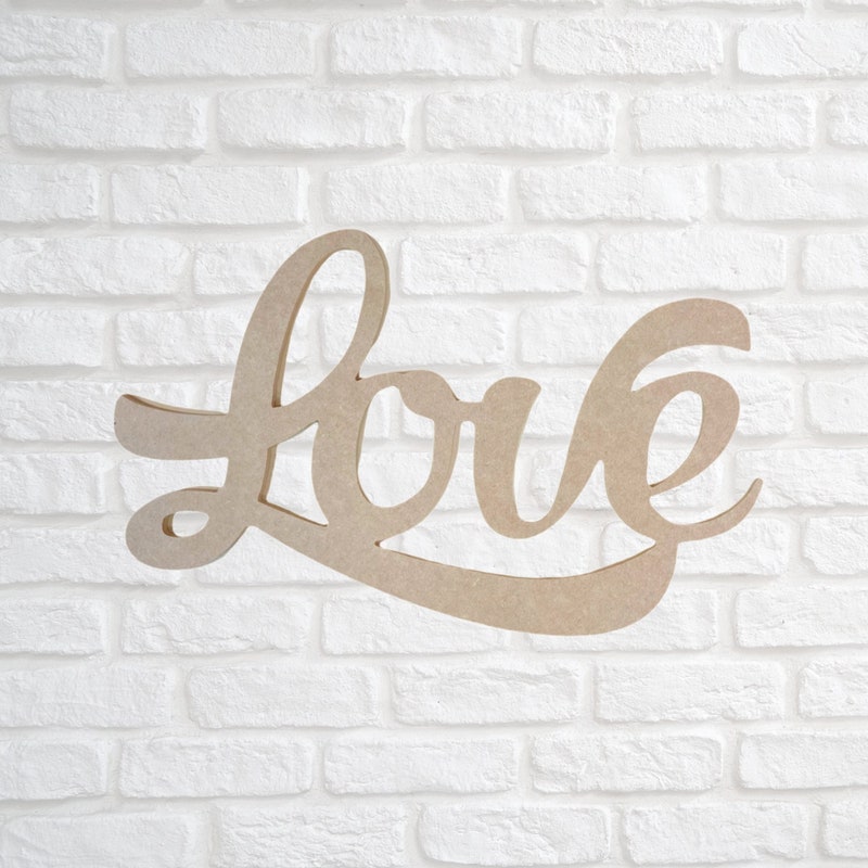 Wood Word Cutouts - Etsy