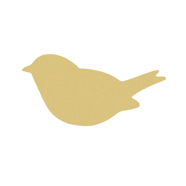 Simple Bird Shapes - Etsy