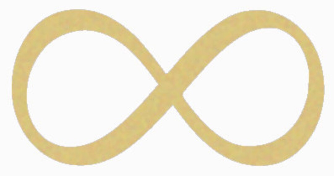 INFINITY SYMBOL Unfinished Wooden Craft Shape, Do It Yourself, DIY ...