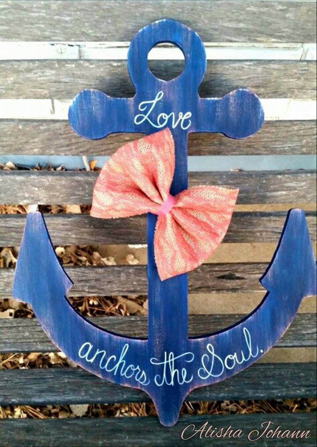 Unfinished Anchor Cutout: Paintable MDF Nautical Shape - Etsy