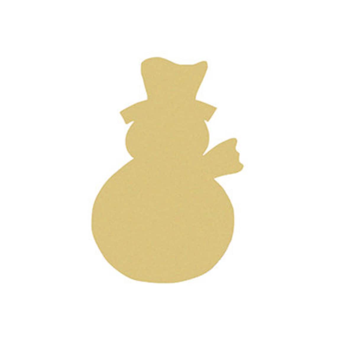 Wooden Snowman 2 Craft Wood Snowman Cutout Wooden Snowman - Etsy