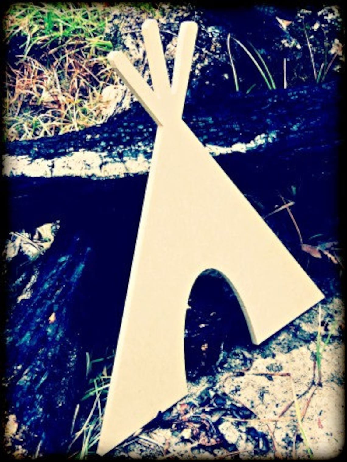 Tee Pee Unfinished Wooden Craft Shape Indian Teepee Tepee - Etsy