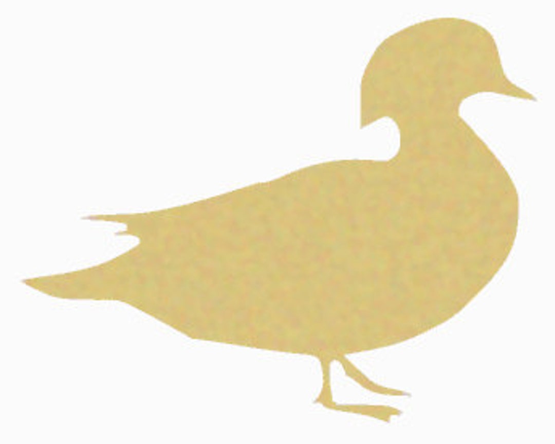 Unfinished Wood Duck Craft Shape: DIY MDF Cutout - Etsy