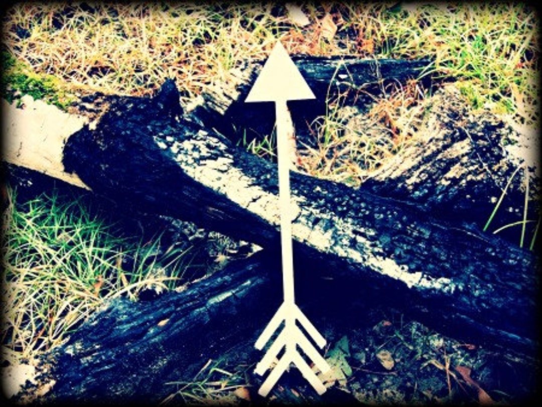 Arrow 2 Unfinished Hunting Arrow Wooden Craft Shape, Do It Yourself ...