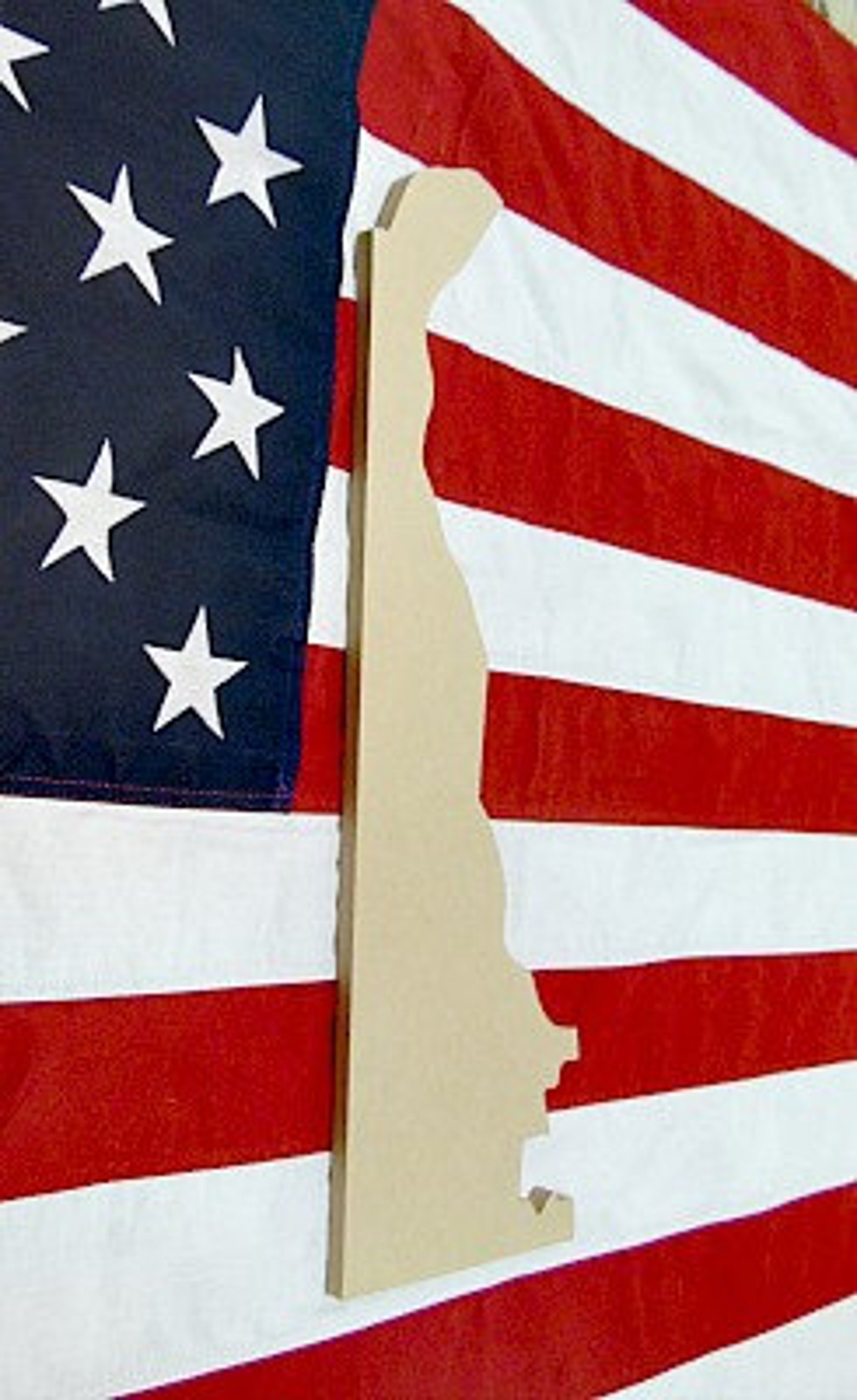 Delaware State Craft Wooden Unfinished Shape Paintable Any - Etsy