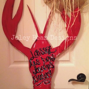 CRAWFISH Unfinished Wooden Craft Shape, Do It Yourself, Wooden Crawfish ...