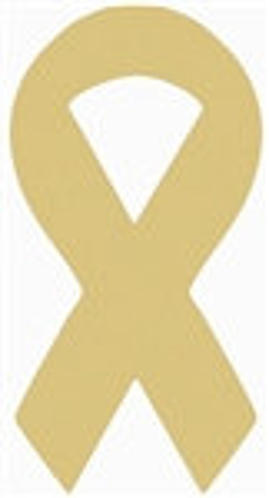 Awareness Ribbon Shape Craft Wooden Unfinished Large Shape - Etsy