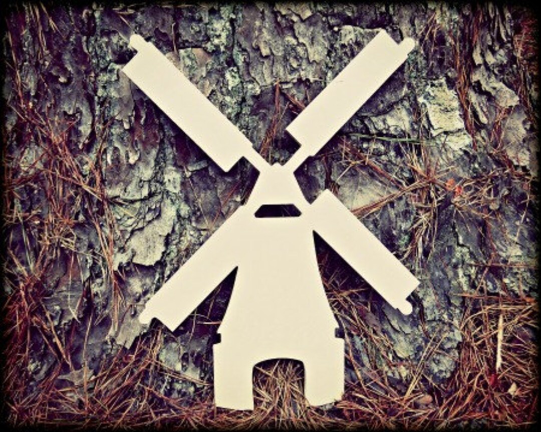 Windmill Unfinished Wooden Craft Shape, Do It Yourself, DIY, Country ...