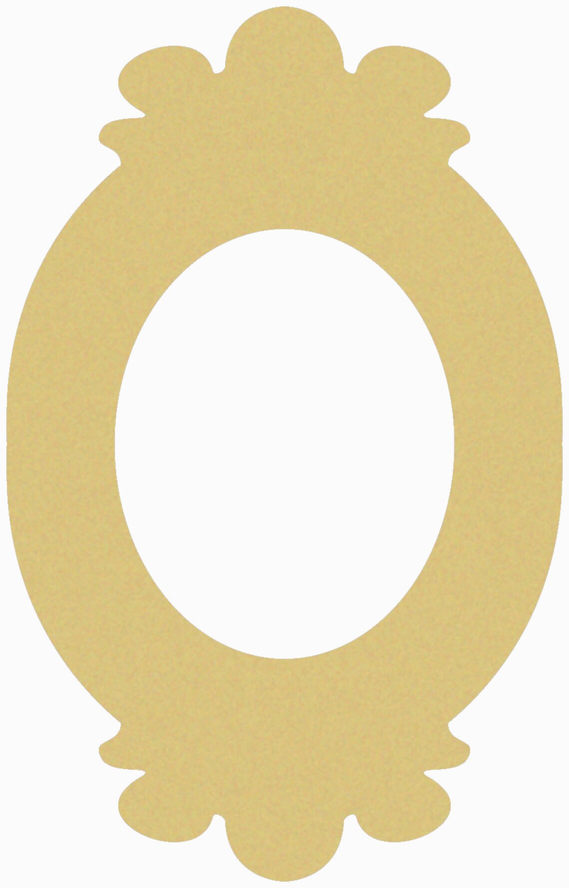 Fancy Border Whimsical Wooden Picture Frame Various Size - Etsy