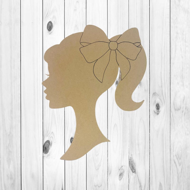 Barbie Head Silhouette - Etsy