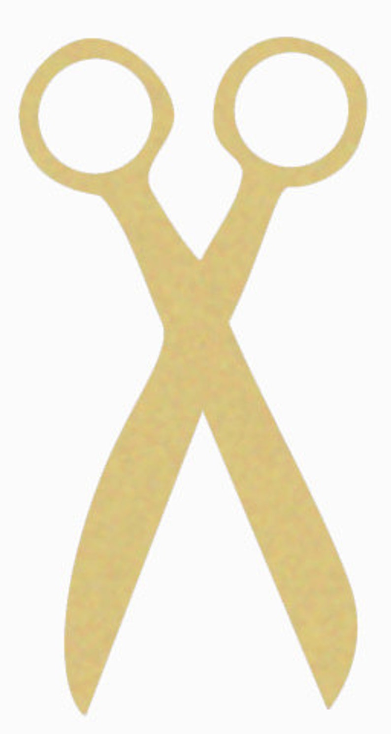 Scissors Hair Salon Beautician Wood Decor Unfinished - Etsy