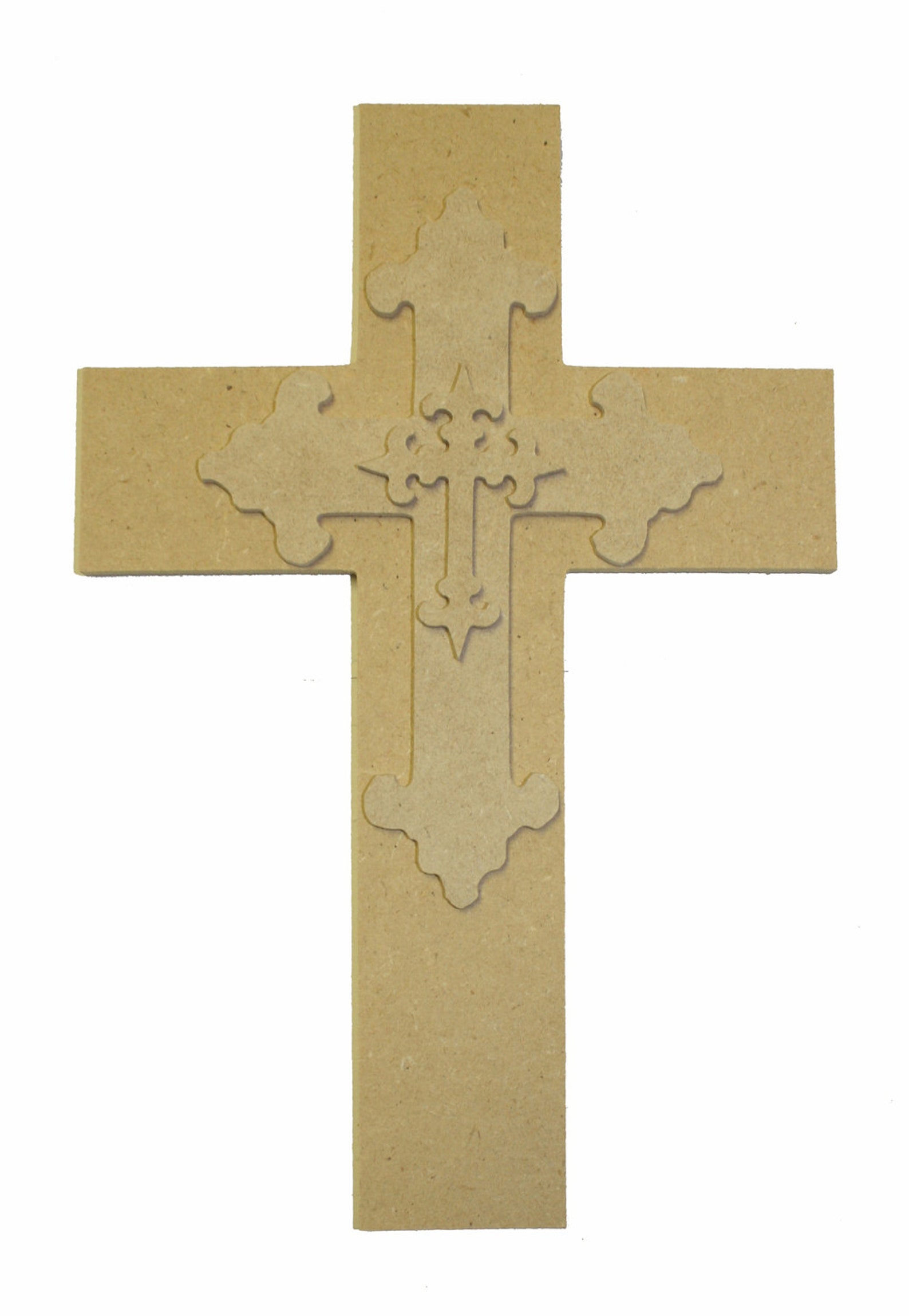 Unfinished Layered Stackable Set Cross Paintable Cutouts - Etsy