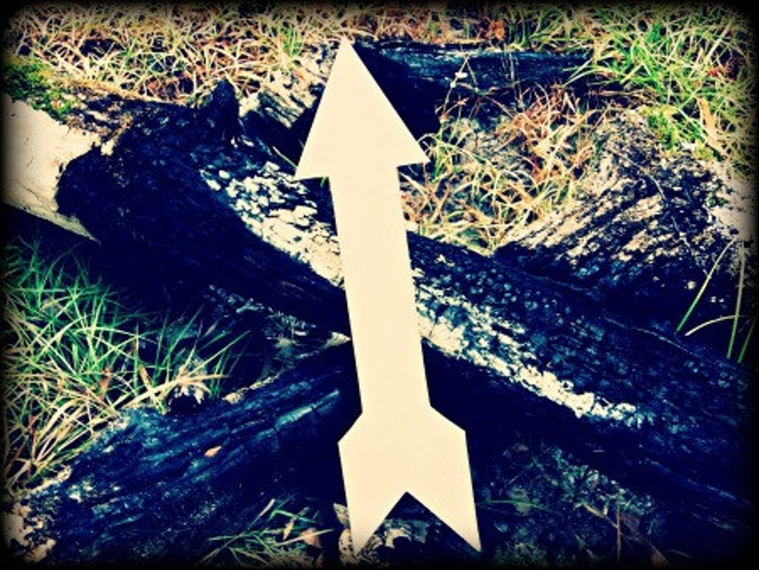 Unfinished Wood Arrow Craft Shape: DIY Indian Decor (6 Inch) - Etsy