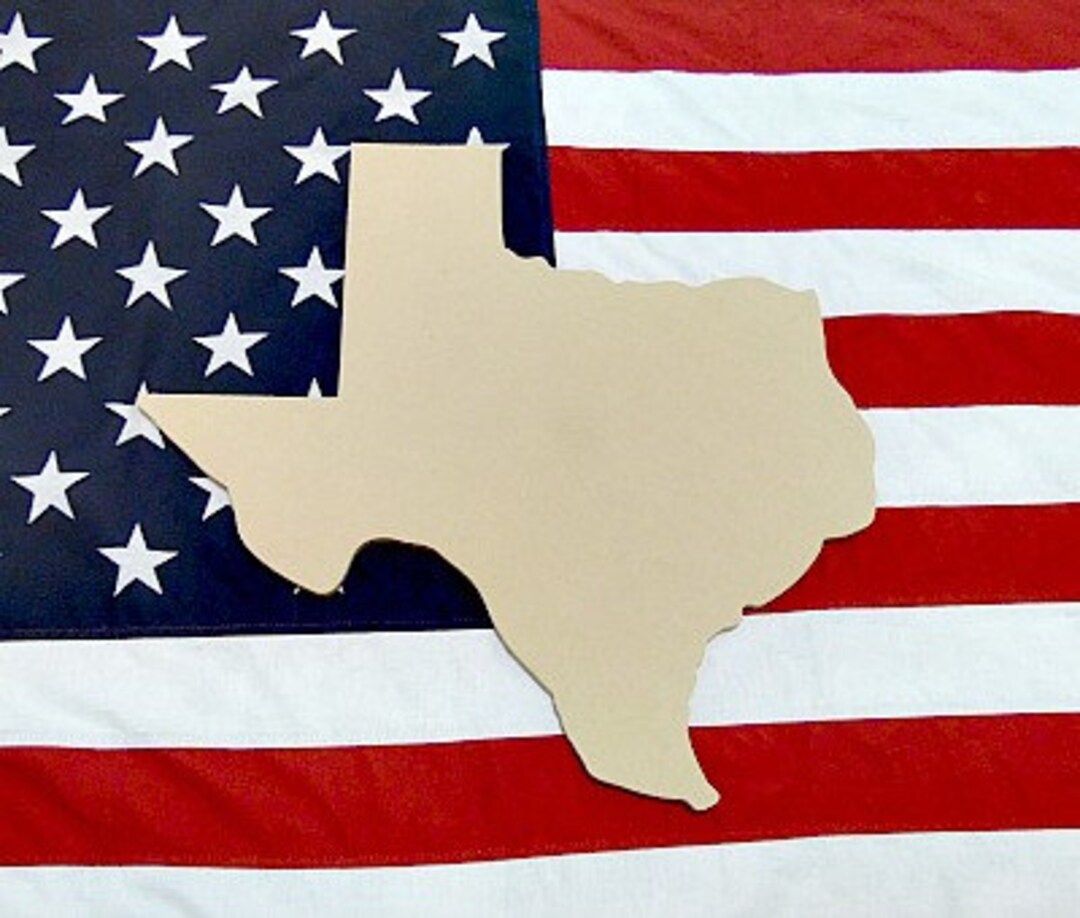 Texas Unfinished Wooden Shape,paintable Wooden MDF, DIY - Etsy