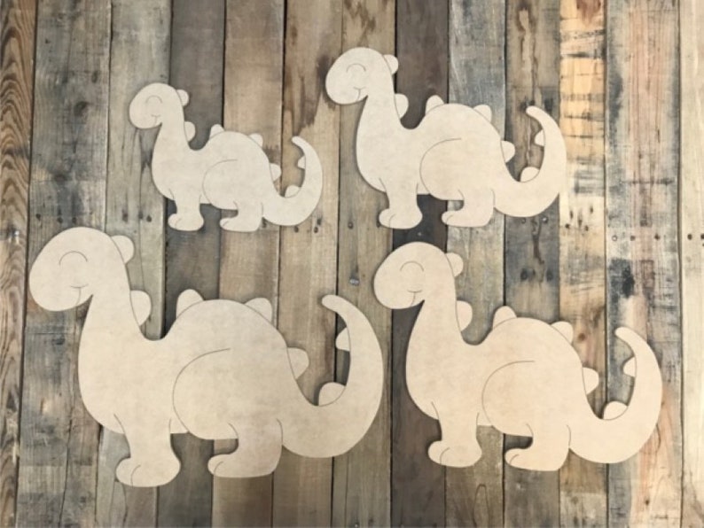 Dinosaur Paint Kit Video Tutorial and Instructions DIY - Etsy