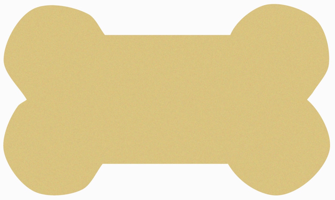 DOG BONE Doggie Treat Unfinished Wooden Craft Shape, Do It Yourself ...