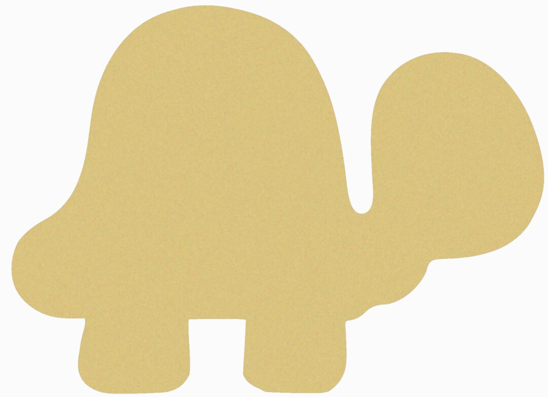 TURTLE Unfinished Wooden Craft Shape, Do It Yourself, Wood Turtle ...