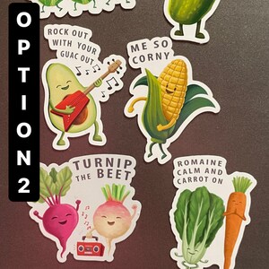 Set of 8 Magnets - Fridge Magnets - Thin Magnets - Foodie Magnets ...
