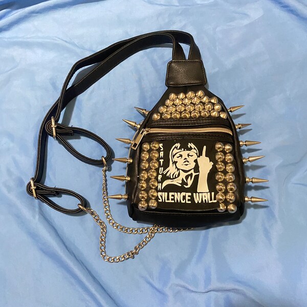 Studded Backpack - Etsy