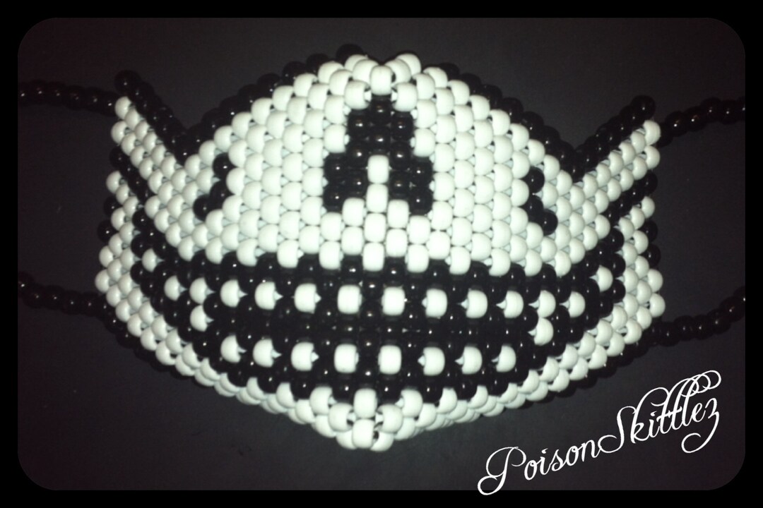 Skull Mask Kandi Scary Skeleton - Etsy