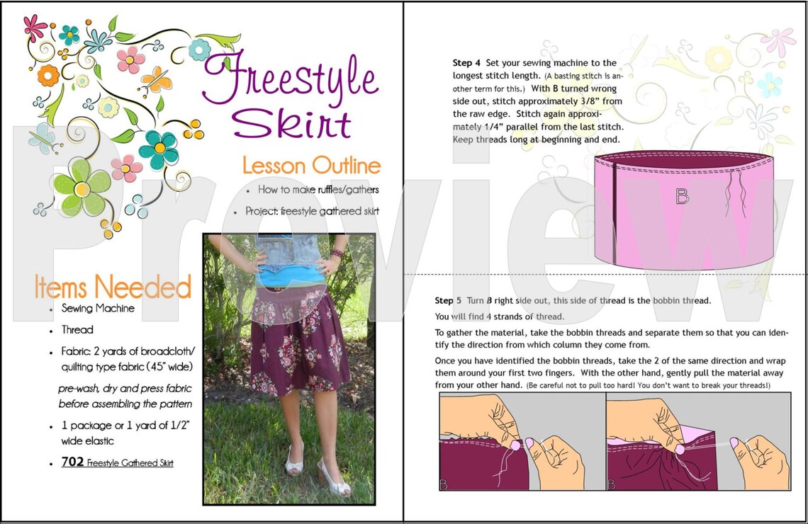 Ebook Beginner Sewing Curriculum Easily Teach Yourself to - Etsy