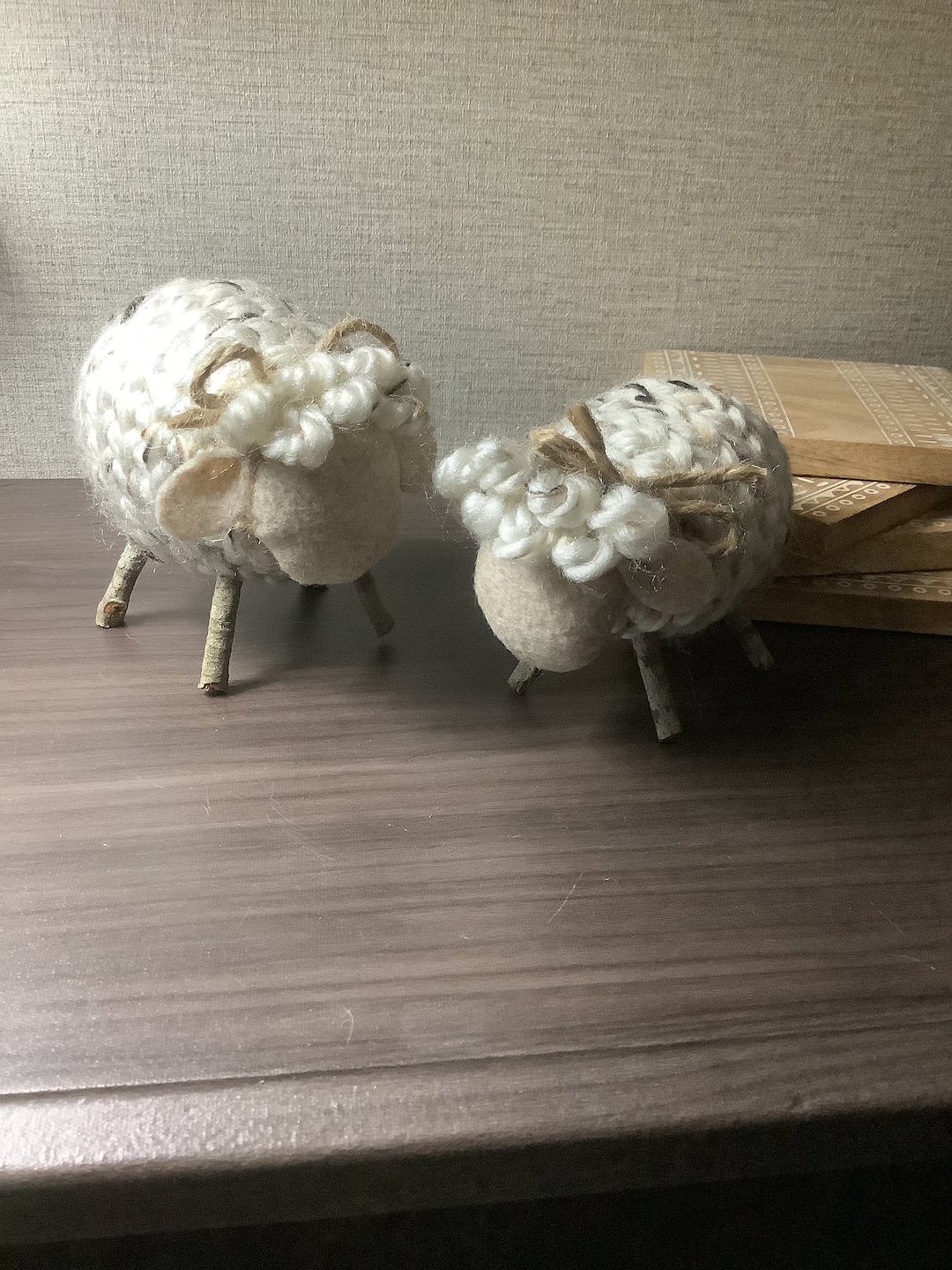 Handmade Sheep Set - Etsy