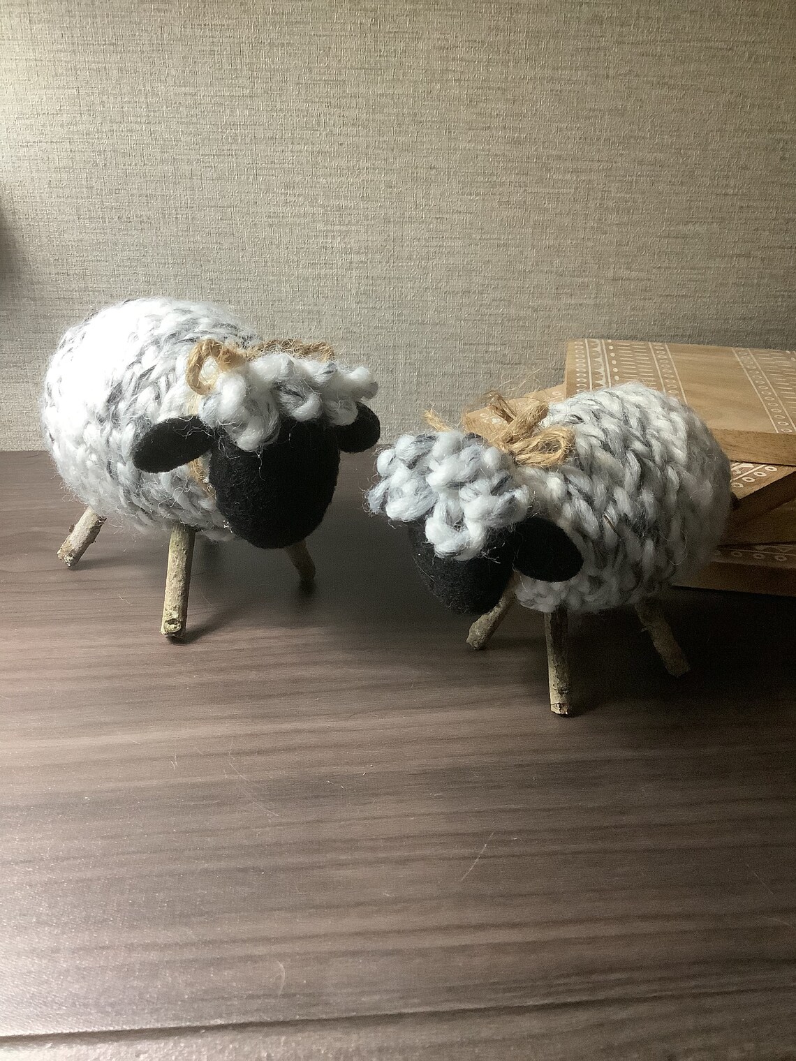 Handmade Sheep Set - Etsy