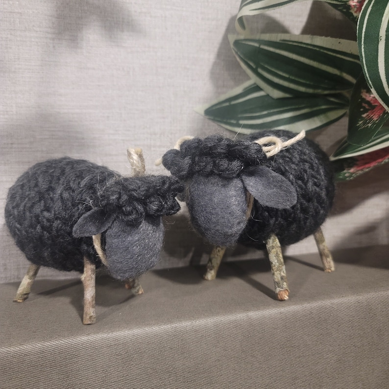 Handmade Sheep Set - Etsy