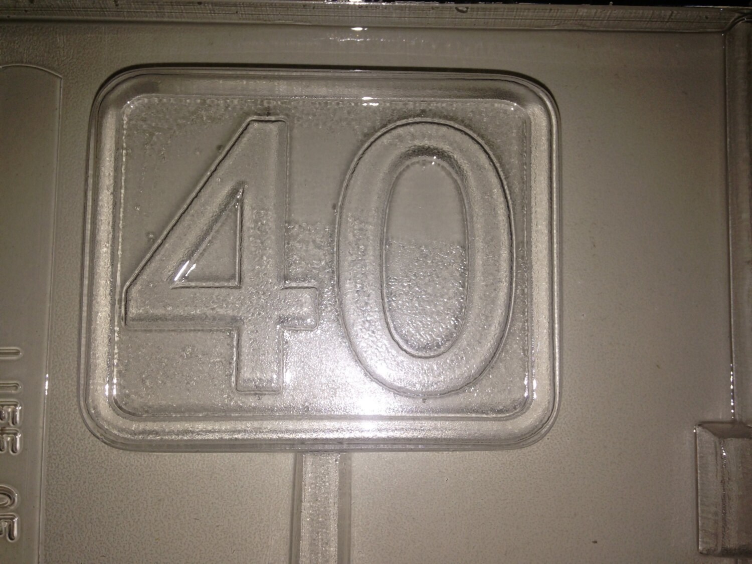 L60 Chocolate Lollipop Mold Number 40 | Etsy