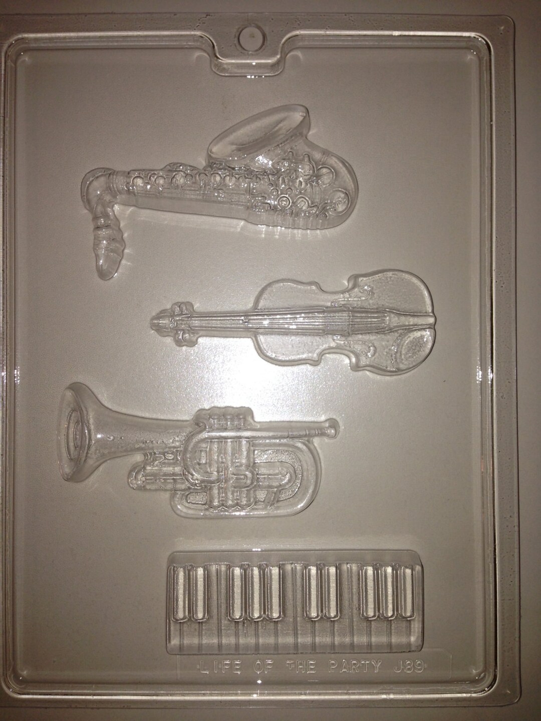 J89 Chocolate Novelty Mold - Orchestral Instruments - Etsy