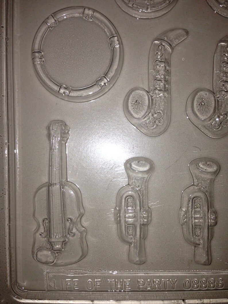 J62 Chocolate Novelty Mold Musical Instruments | Etsy