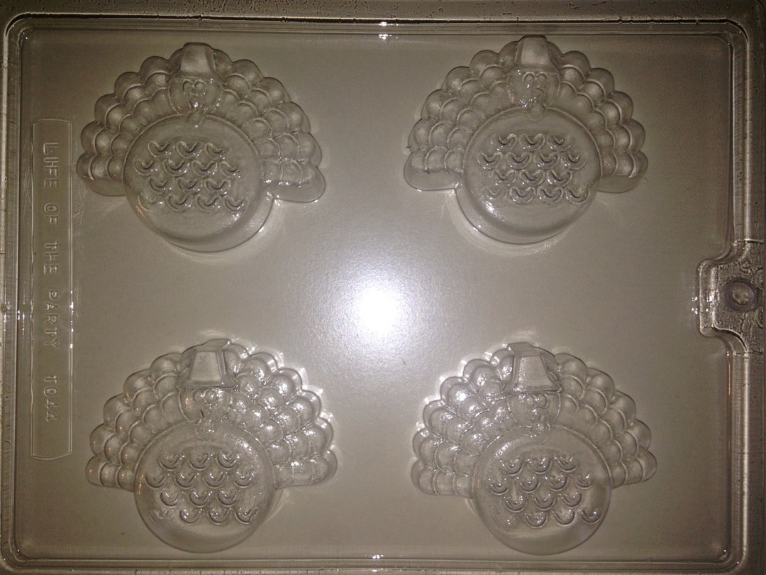 T44 - Chocolate Covered Thanksgiving Turkey Cookie Mold - Etsy