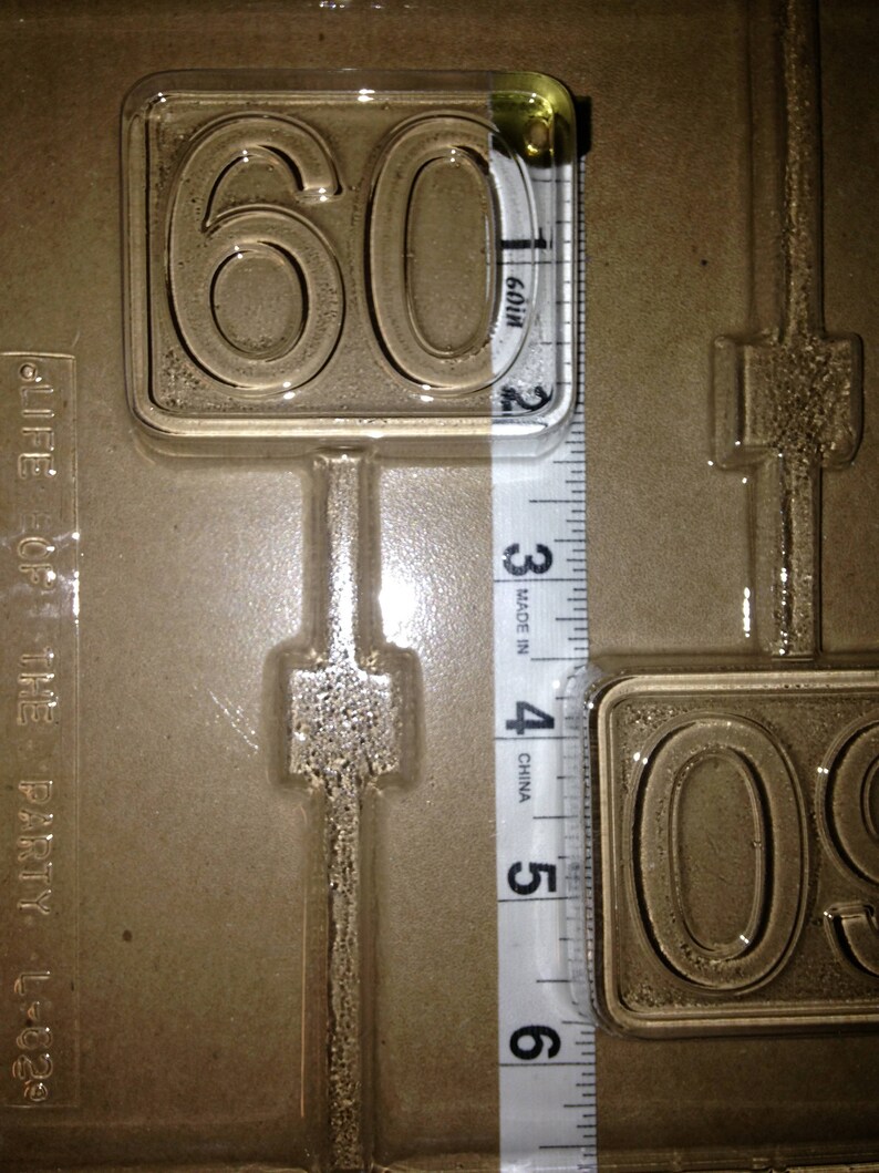 L62 Chocolate Lollipop Mold Number 60 - Etsy