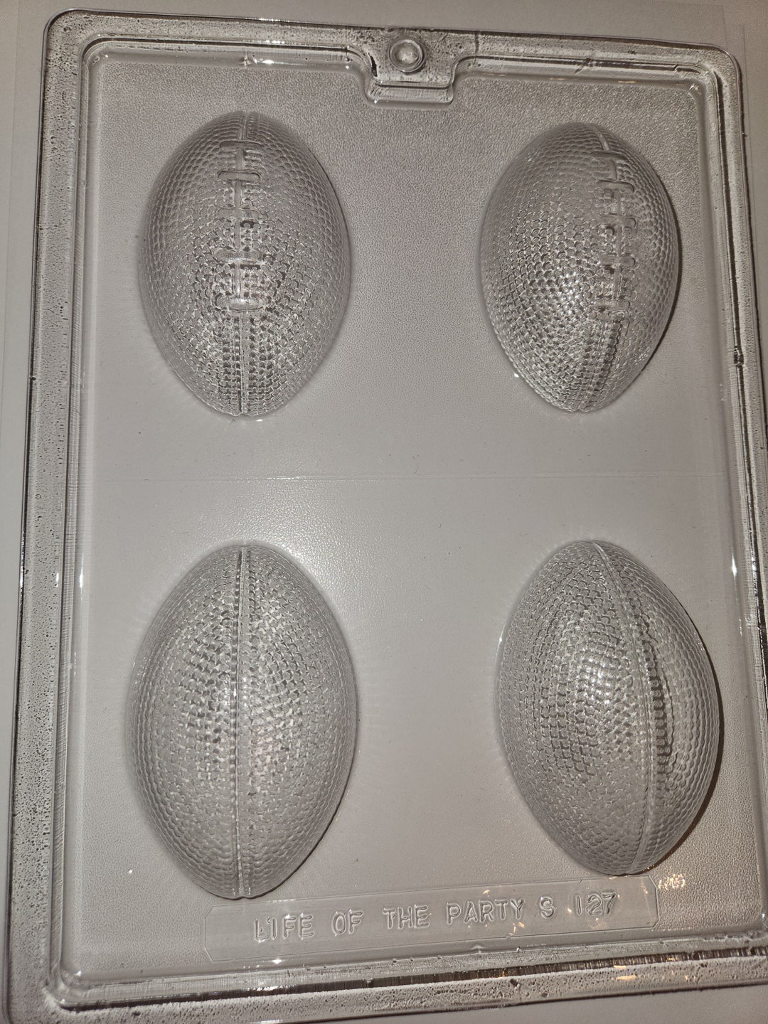 S127 3D Hollow or Solid Chocolate Football Mold - Etsy
