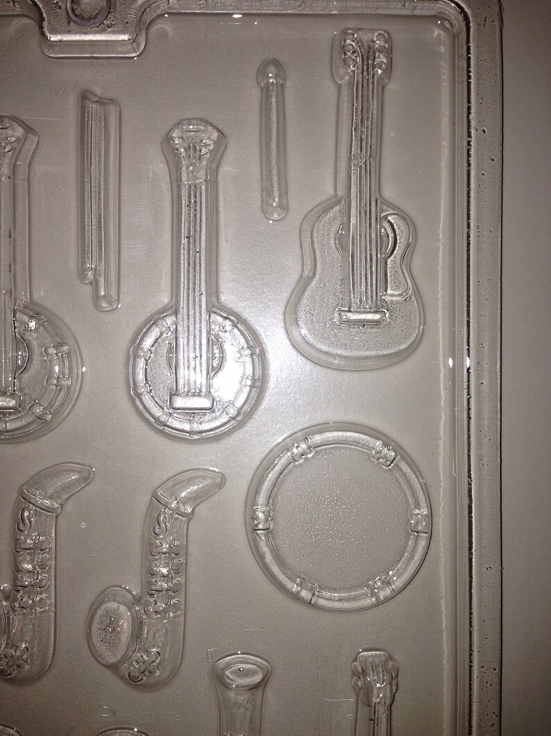 J62 Chocolate Novelty Mold Musical Instruments | Etsy
