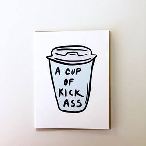 Kick Ass Card. Congratulations Card. Card for a Friend. Congrats Card ...