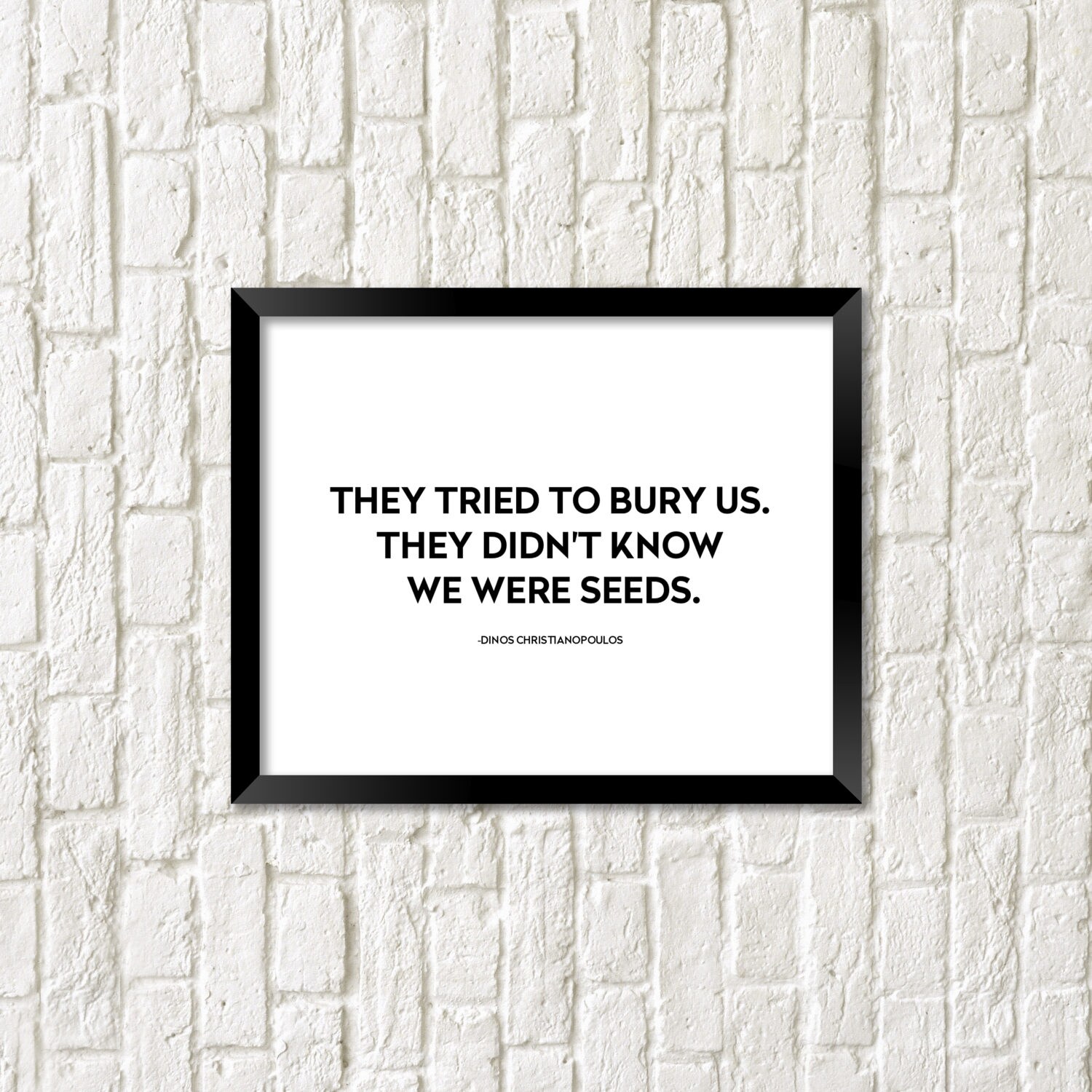 They Tried to Bury Us Print. Activism Wall Art. Strong Women - Etsy