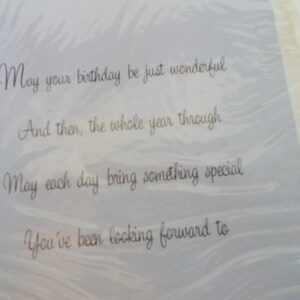 Vintage 2 Unused Greeting Cards Missing You and Happy Birthday - Etsy