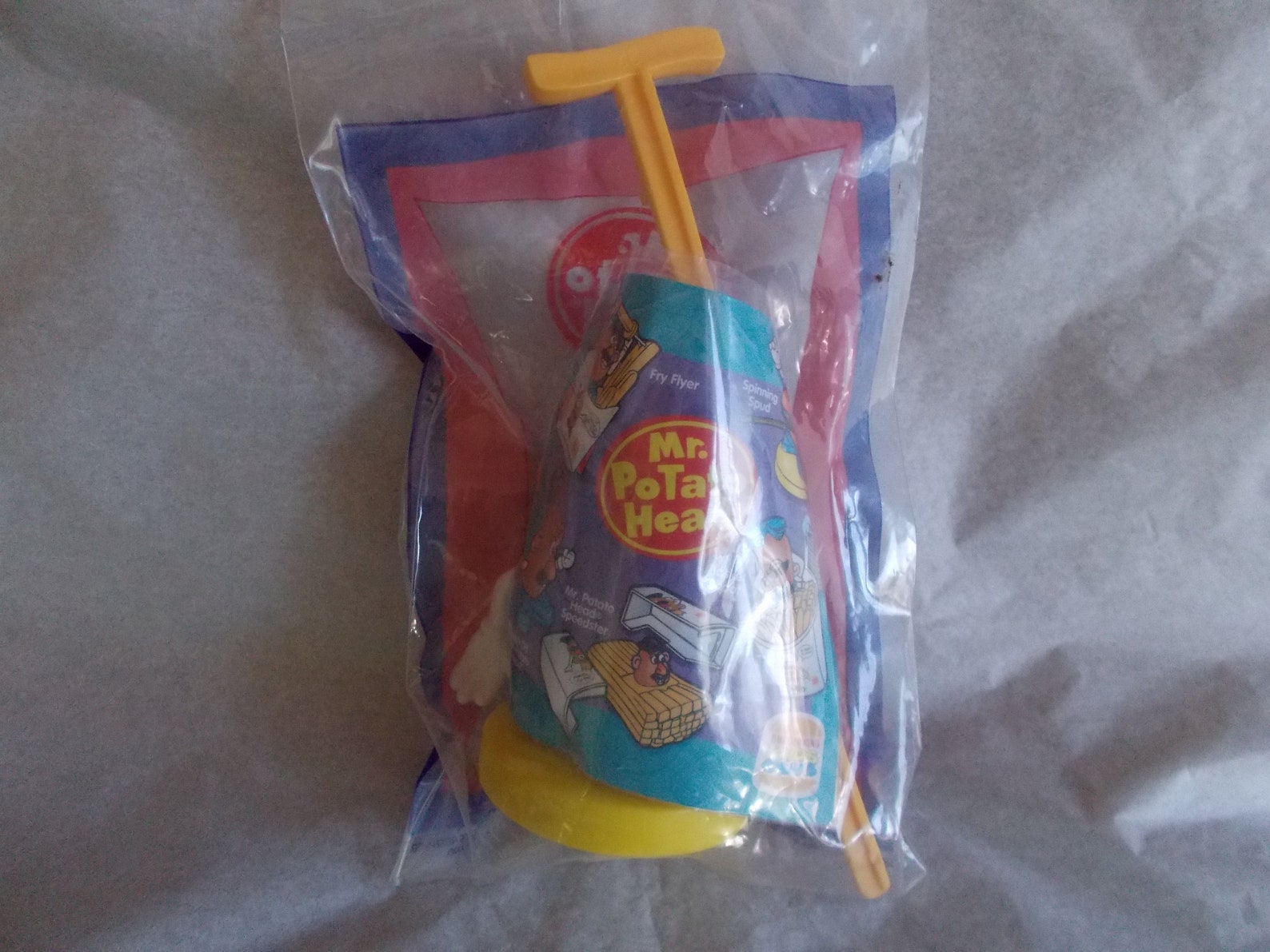 1998 Burger King Mr.potato Head Spinner Toy New in Bag - Etsy