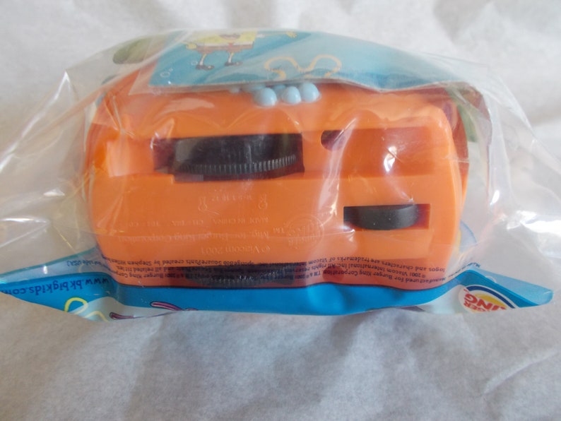 2001 Burger King Spongebob Squarepants Toy New in Package - Etsy