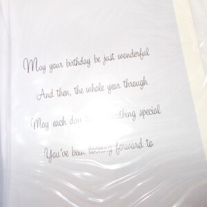 Vintage 2 Unused Greeting Cards Missing You and Happy Birthday - Etsy