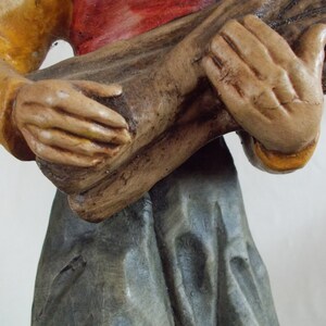 Very Heavy Statue of Old Women Carrying Wood - Etsy