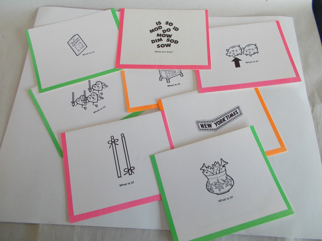 Vintage 8 Unused Ding A Ling Greeting Cards With Envelopes - Etsy