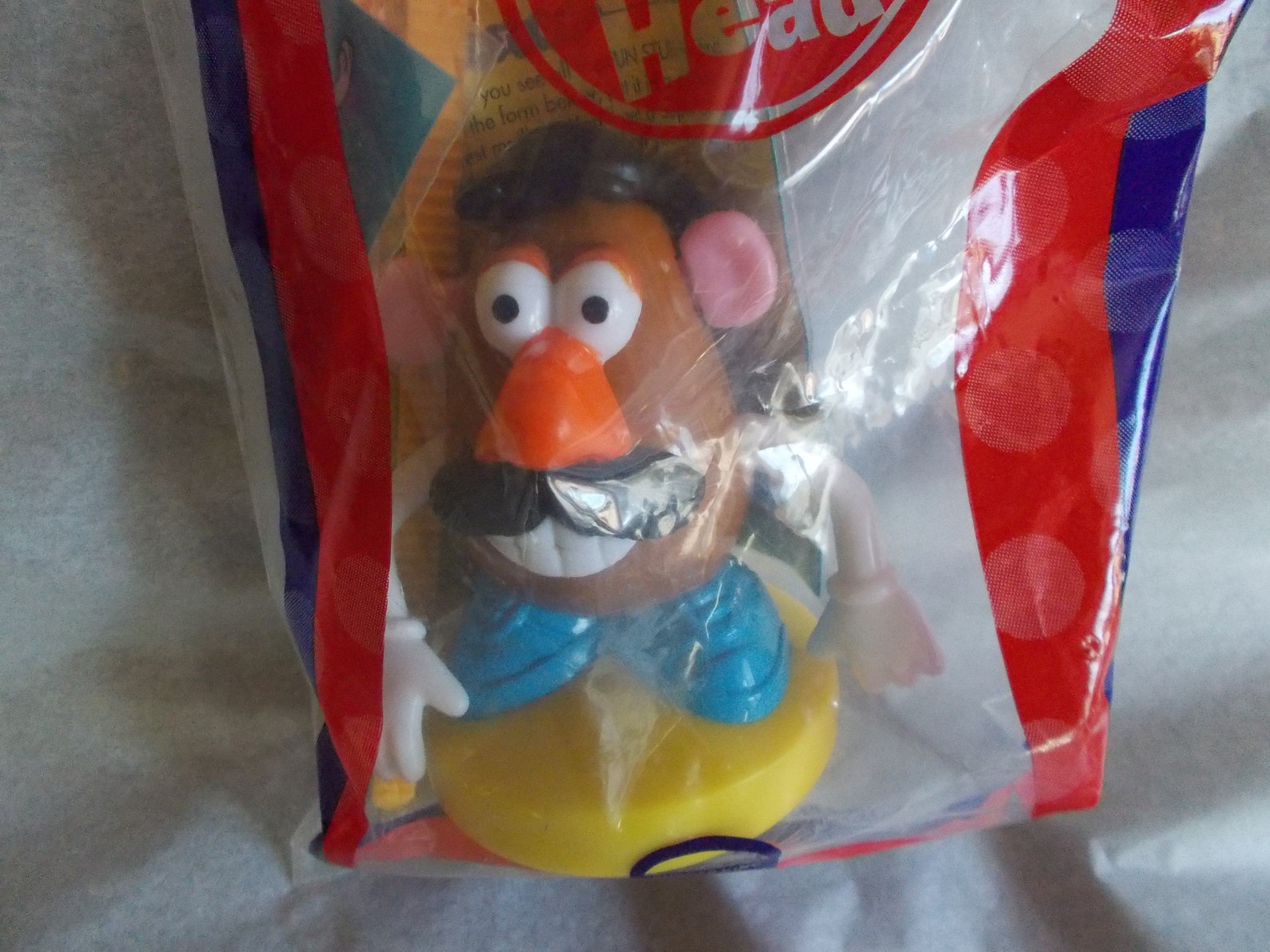 1998 Burger King Mr.potato Head Spinner Toy New in Bag - Etsy