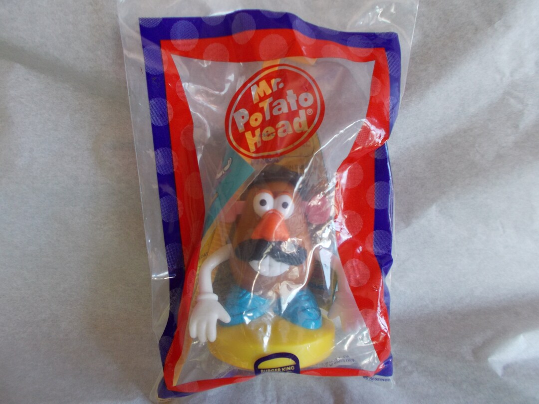 1998 Burger King Mr.potato Head Spinner Toy New in Bag - Etsy