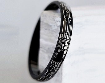 Circuit Board Ring | Etsy