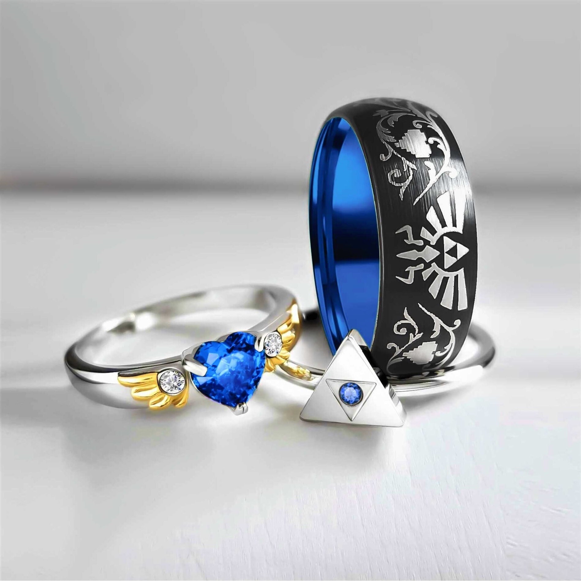 Gamer Wedding Rings